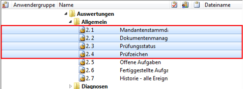 Dokumente und Ordner im Dokumentenmanager kopieren